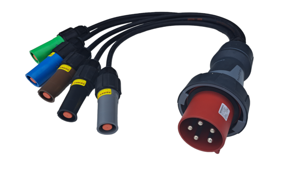 Powersure verloopkabel naar CEE form - PowerReel